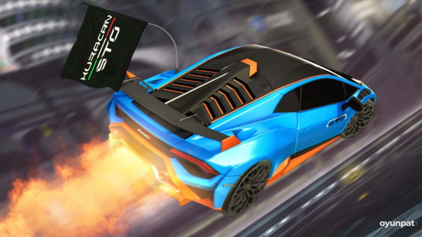 Rocket League'e yeni gelen araba: Lamborghini Huracan STO − Oyunpat