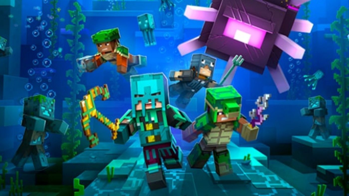 Minecraft Dungeons Hidden Depths çıkış tarihi açıklandı − Oyunpat